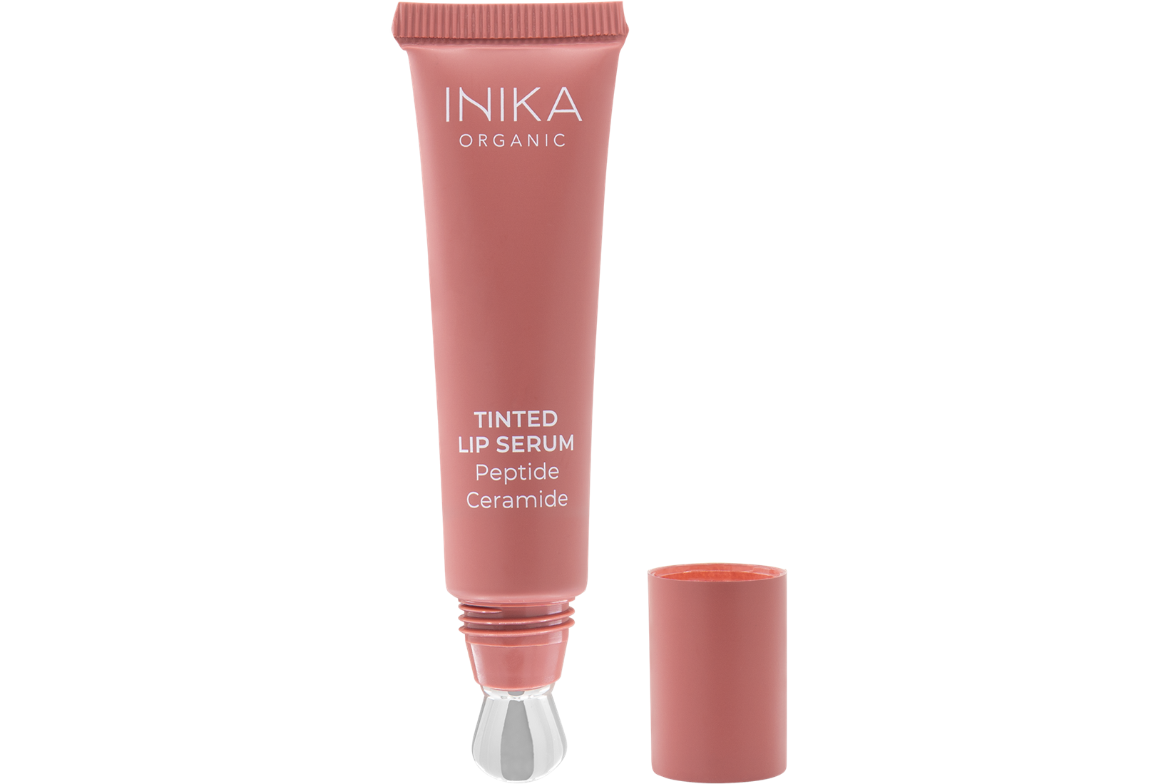INIKA Organic Tinted Lip Serum - Peony